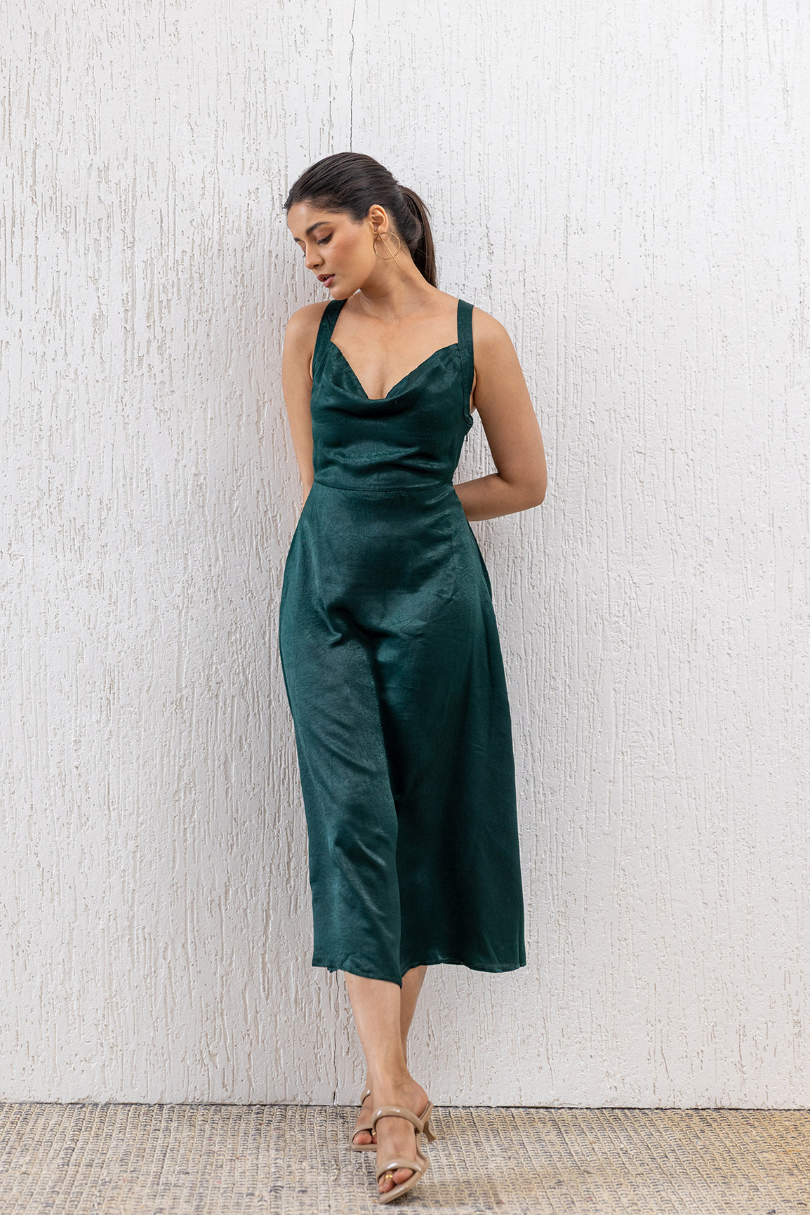 EMERALD GREEN BODYCON DRESS